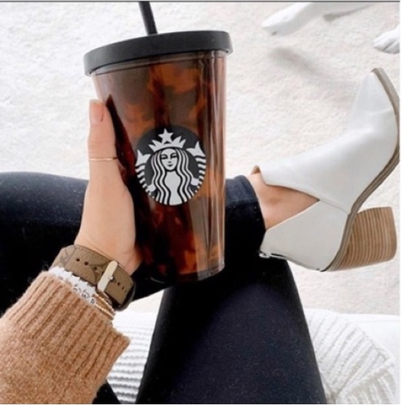 Starbucks | Dining | Starbucks Tortoise Shell Grande 6 Oz Tumbler ...
